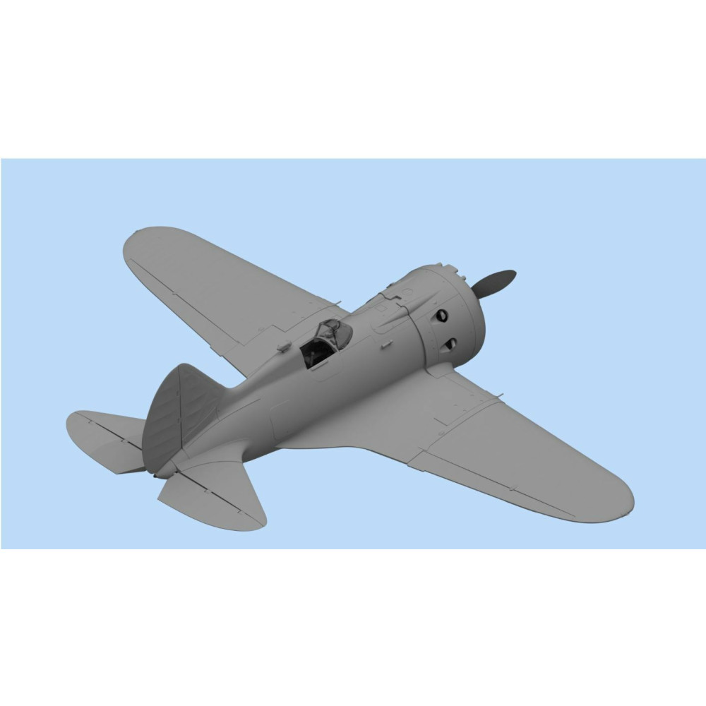 ICM 32001 - 1/32 Polikarpov I-16 Type24 Aircraft Soviet Fighter WWII model kit Model Kit ...