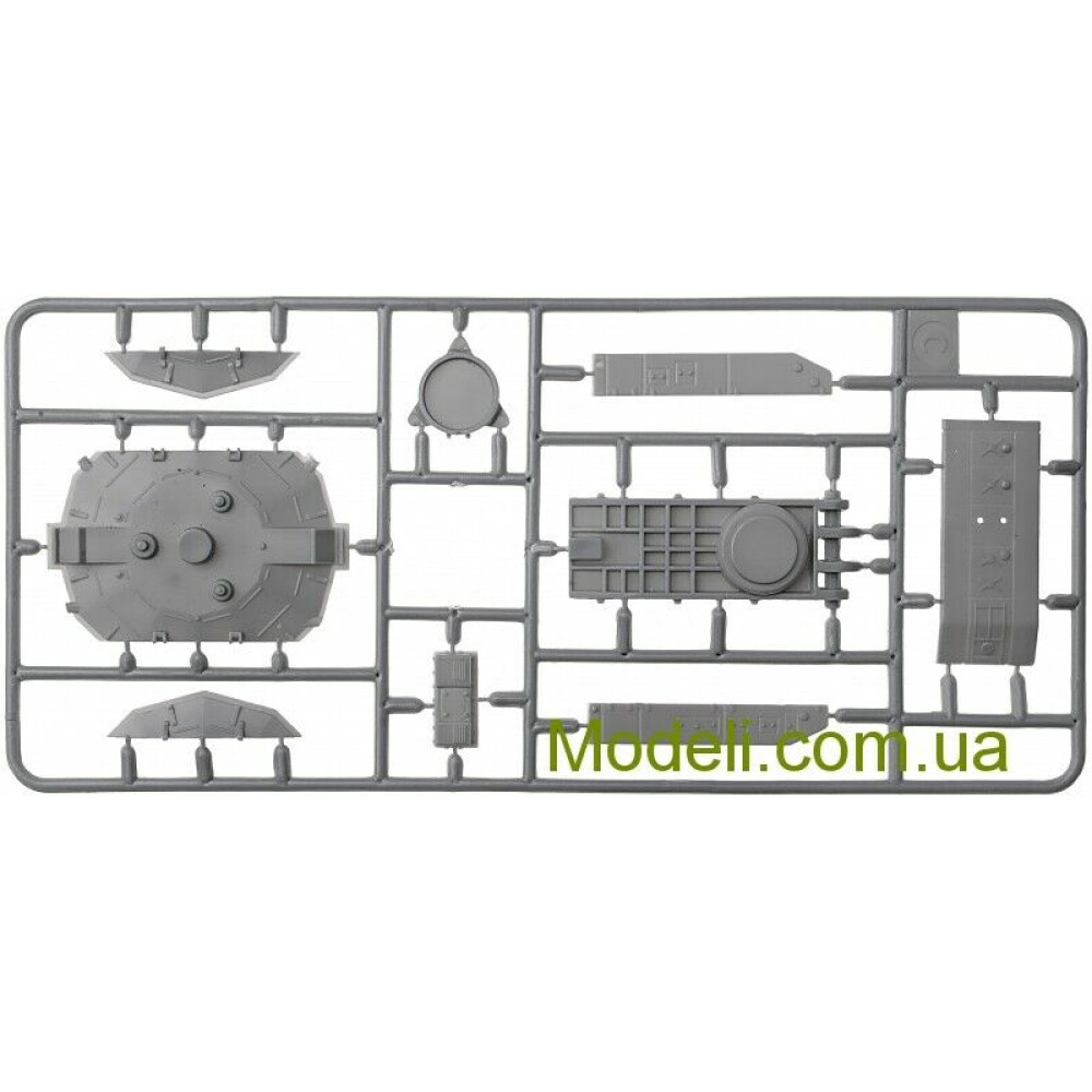 Unimodel 442 - 1/72 T-34 Assault Tank with Turret D-11 Plastic Model ...