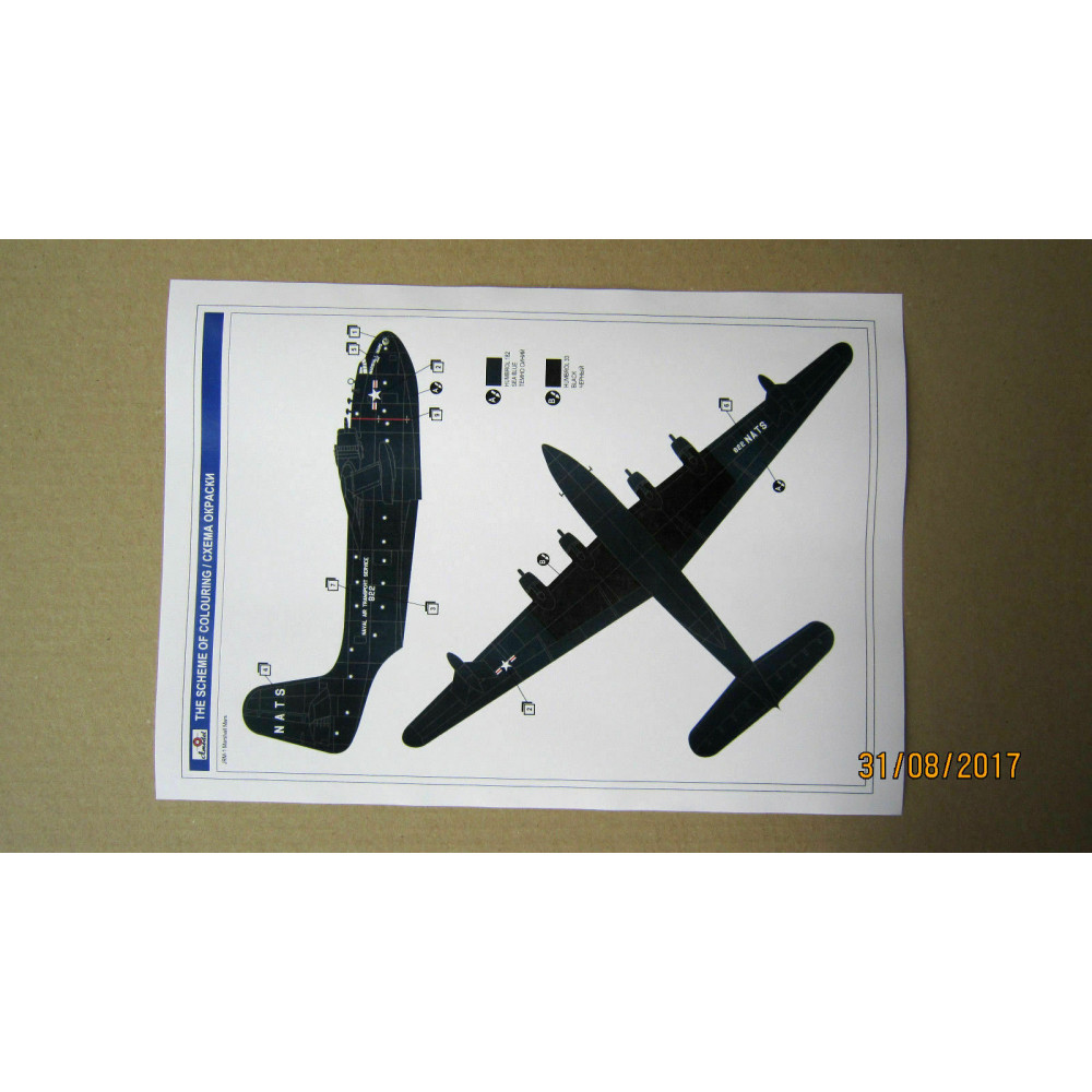 Amodel 72038 - 1/72 - Martin JRM-1 "Marshall Mars" Airplanes NATS ...