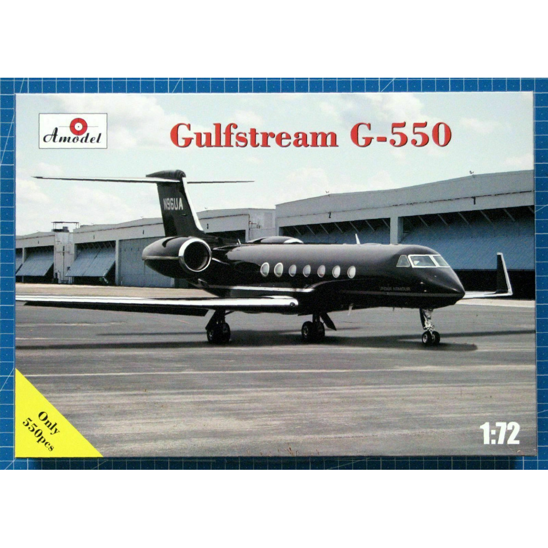Amodel 72361 - 1/72 Gulfstream G-550 Business Class Airplane, scale ...