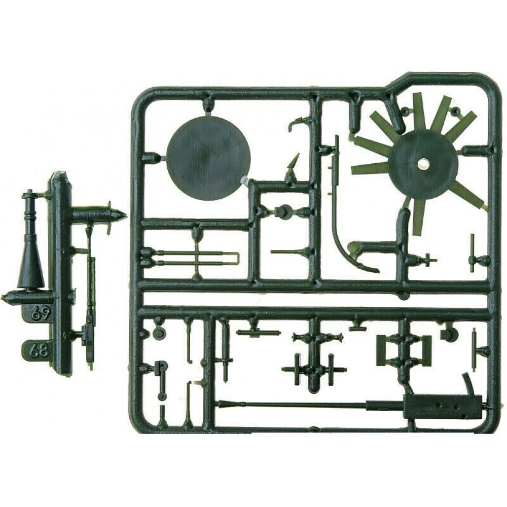 Armored train of type BP-43 "Soviet railroader" (№2, the 61st SATD) 1/ ...