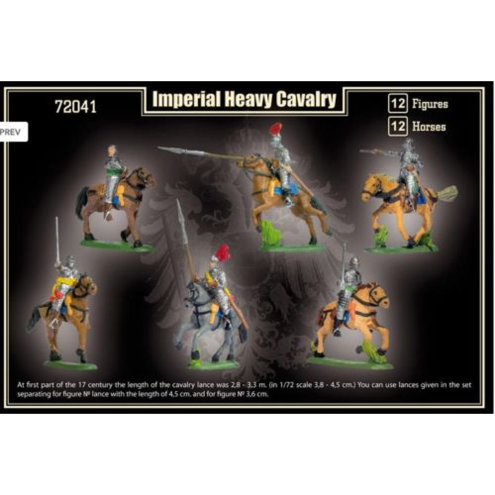 Mars Figures 72041 - 1/72 Thirty Years War Imperial Heavy Cavalry (12 ...