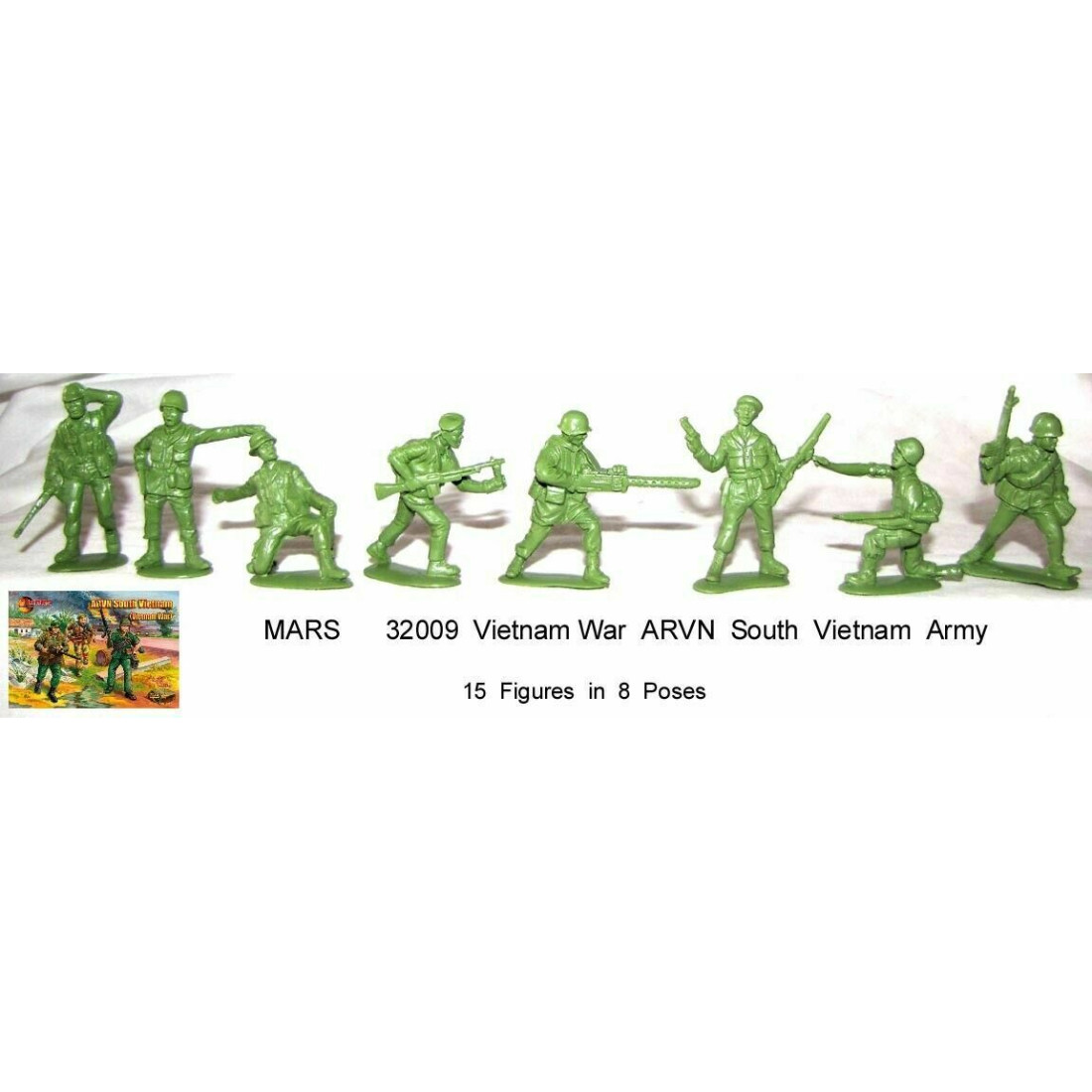 Mars Figures 32009 - 1/32 ARVN South Vietnam (Vietnam War) Vietnam War ...