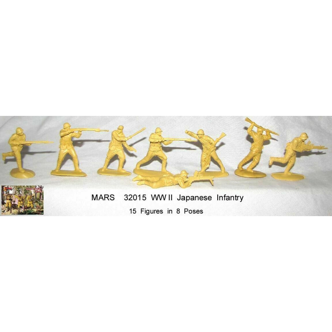 Mars Figures 32015 - 1/32 Japanese Infantry WWII (15 figures), scale ...