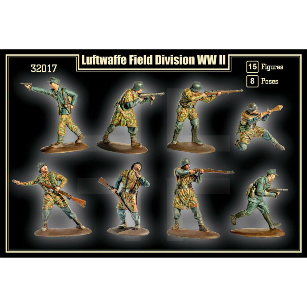 Mars Figures 32017 - 1/32 Luftwaffe Field Division WWII (15 figure ...