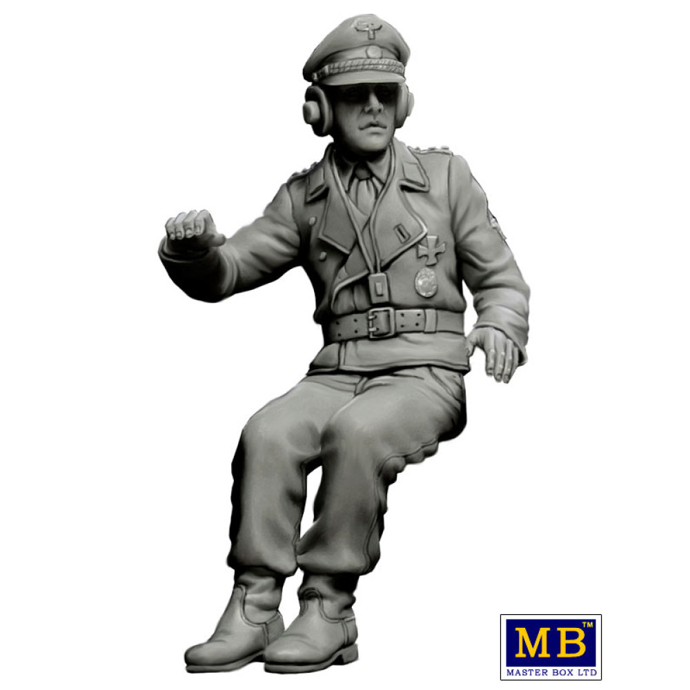 Master Box 35201 - 1/35 German Tank Crew, 1944-1945 WWII 5 figures ...