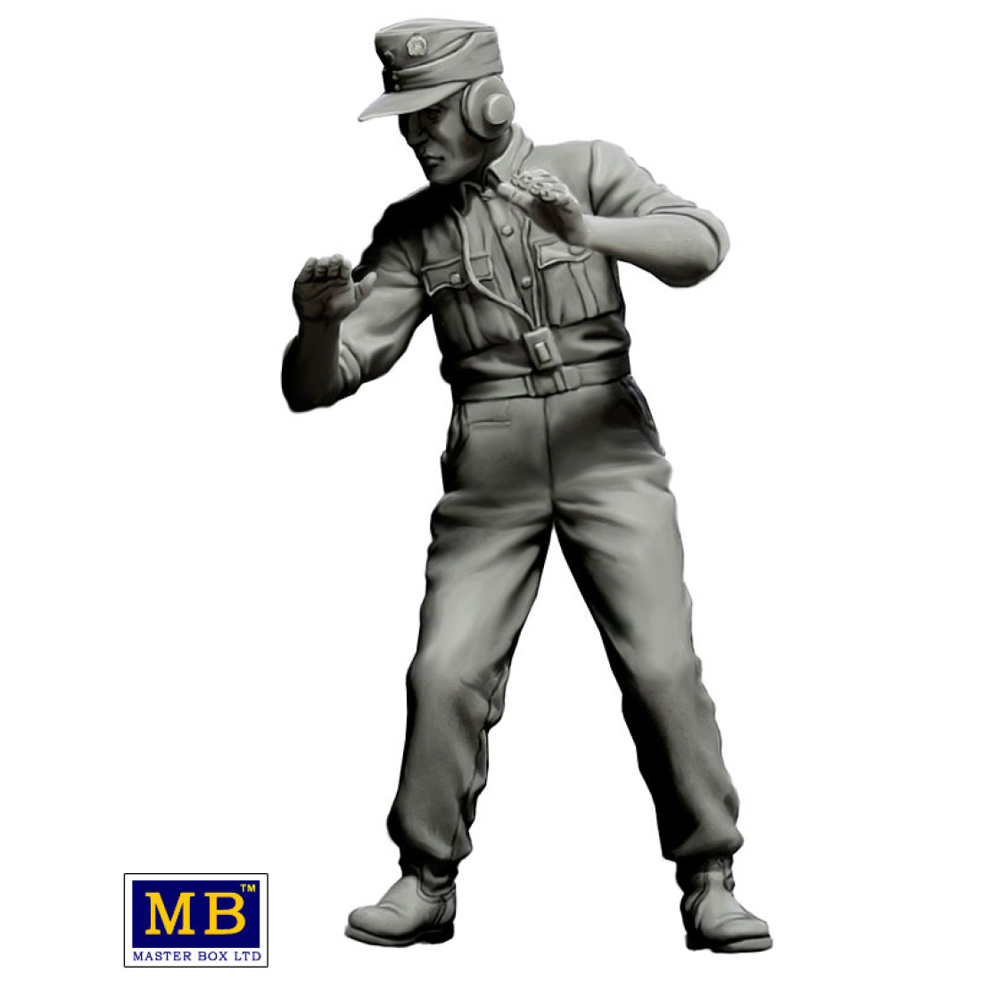 Master Box 35201 - 1/35 German Tank Crew, 1944-1945 WWII 5 figures ...