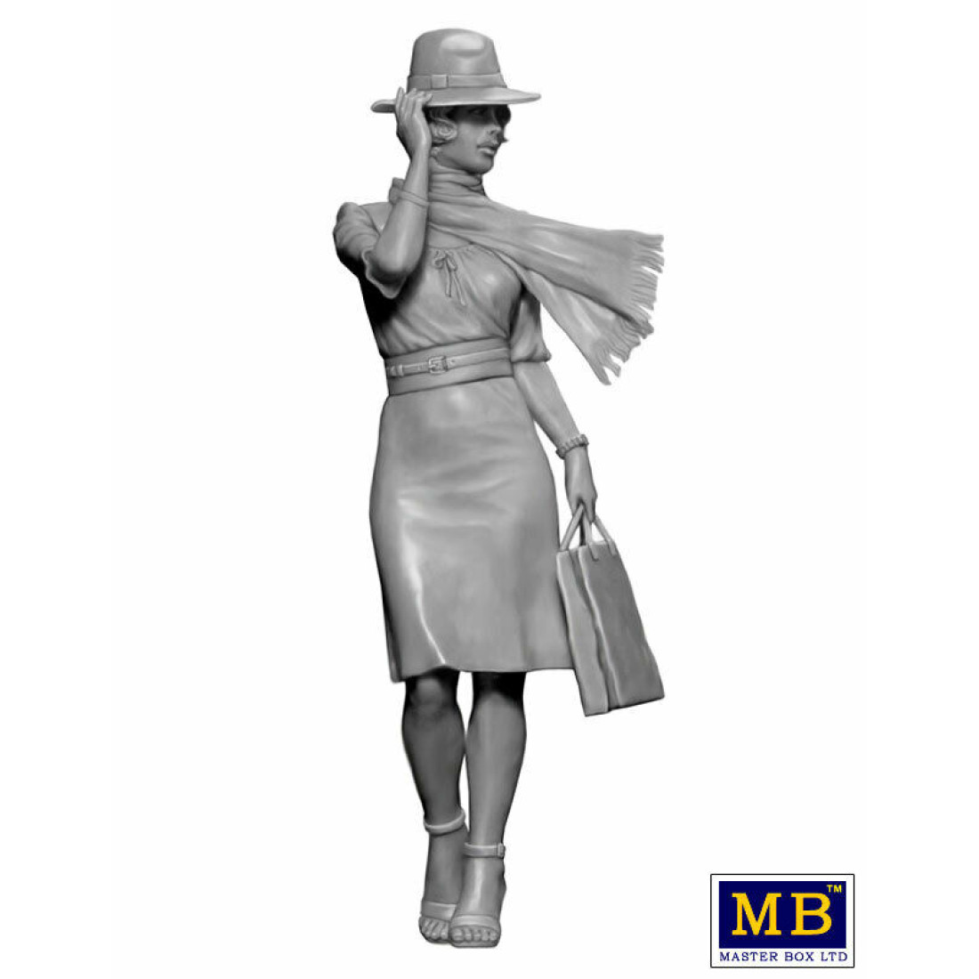 MASTER BOX 24067 1/24 Dangerous Curves Series. Françoise. Model Kit ...