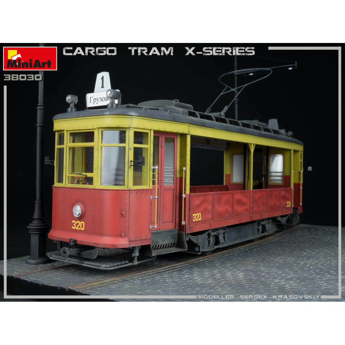 Miniart 38030 - 1/35 CARGO TRAMWAY “X”-SERIES Scale Model Kit Model Kit ...