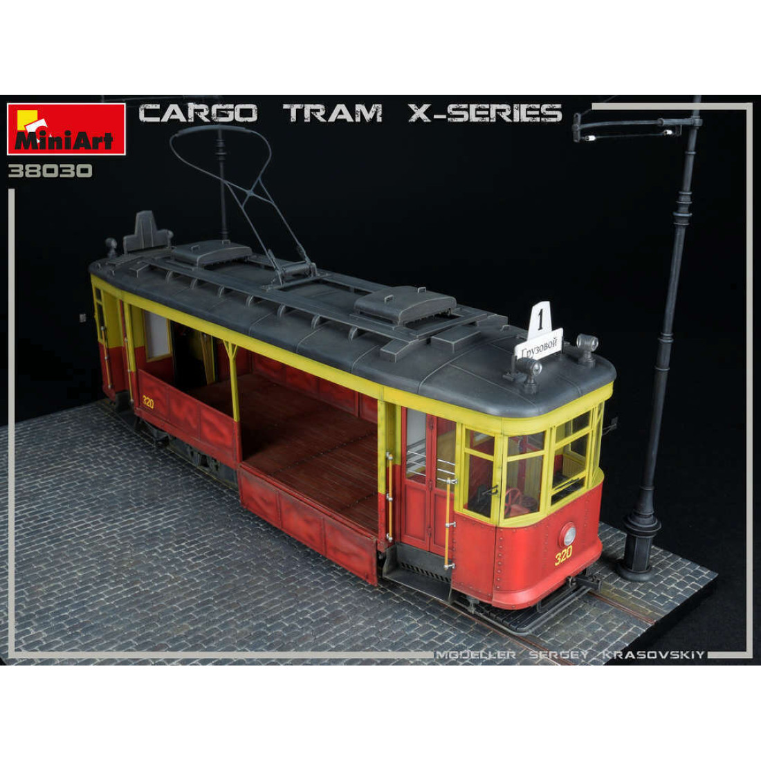 Miniart 38030 - 1/35 CARGO TRAMWAY “X”-SERIES Scale Model Kit Model Kit ...