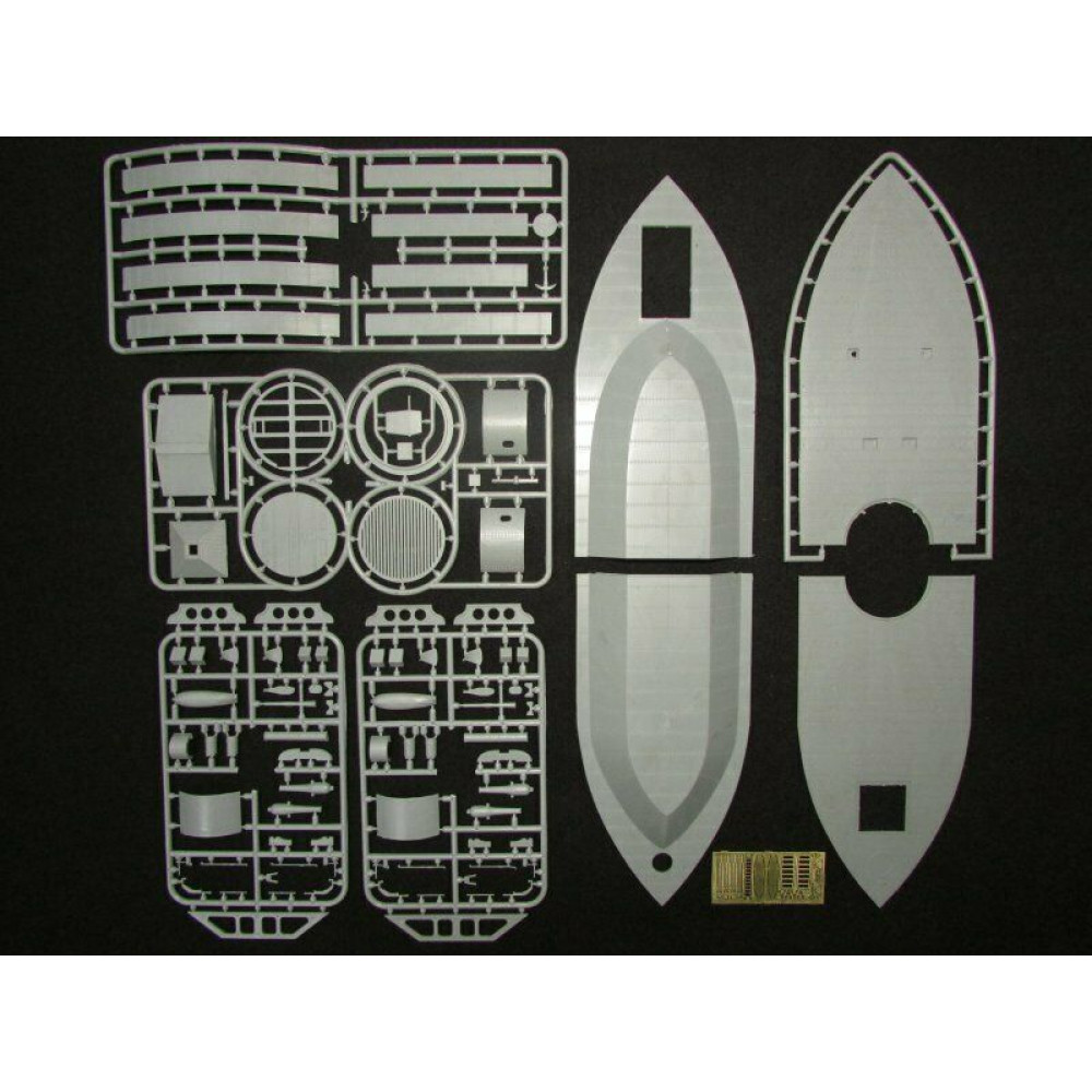 Mikro Mir 144-028 - 1/144 Civil War ironclad USS Monitor Scale plastic ...