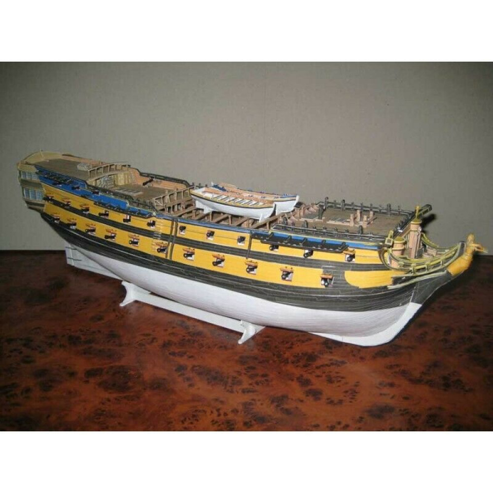 Paper Model Kit HMS battleship IV rank "Leopard" 1/100 Orel 276 United ...