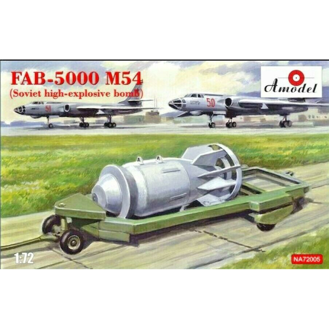 Amodel NA 72005 - 1/72 - FAB-5000 m54 High-explosive high-explosive ...
