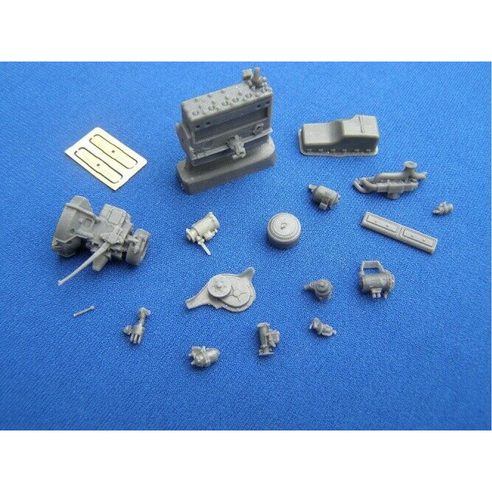 Dnepro Model DM35123 - 1/35, Dodge WC series engine, scale resin model ...