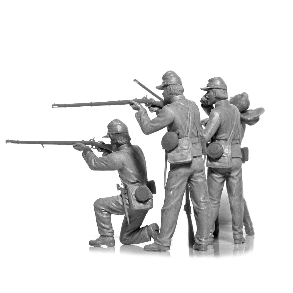 ICM 35020 - 1/35 - American Civil War Union Infantry Scale model kit ...