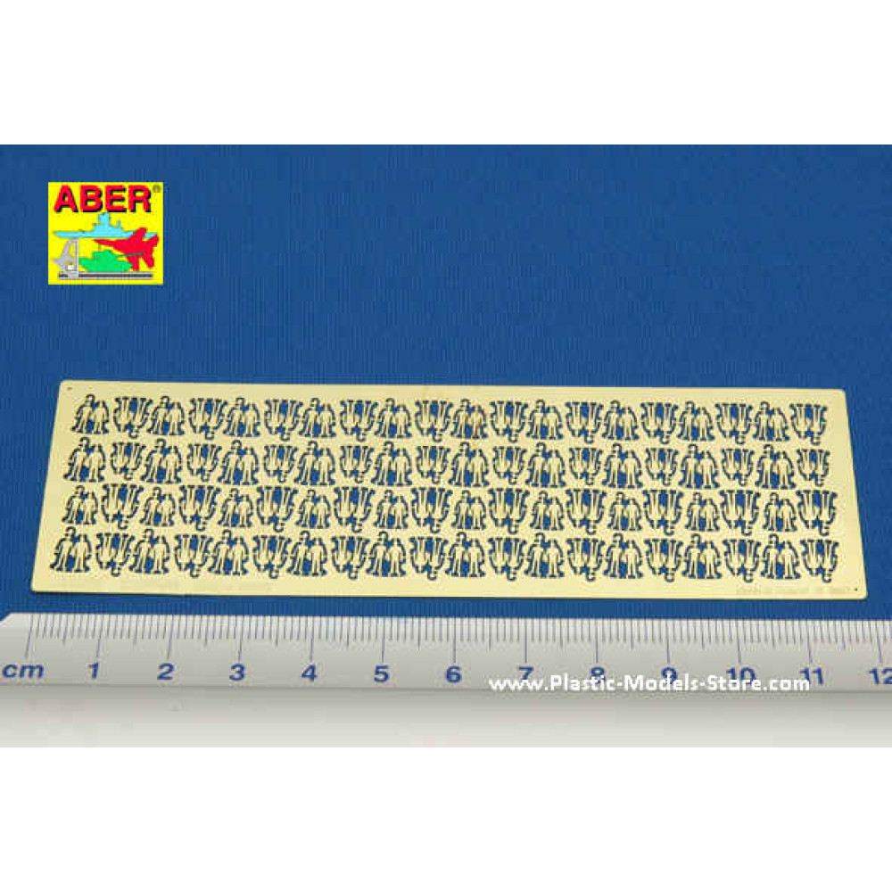 Ships crew - sailors figures PE set 1/350 Aber 350-06 Model Kit Fleet ...