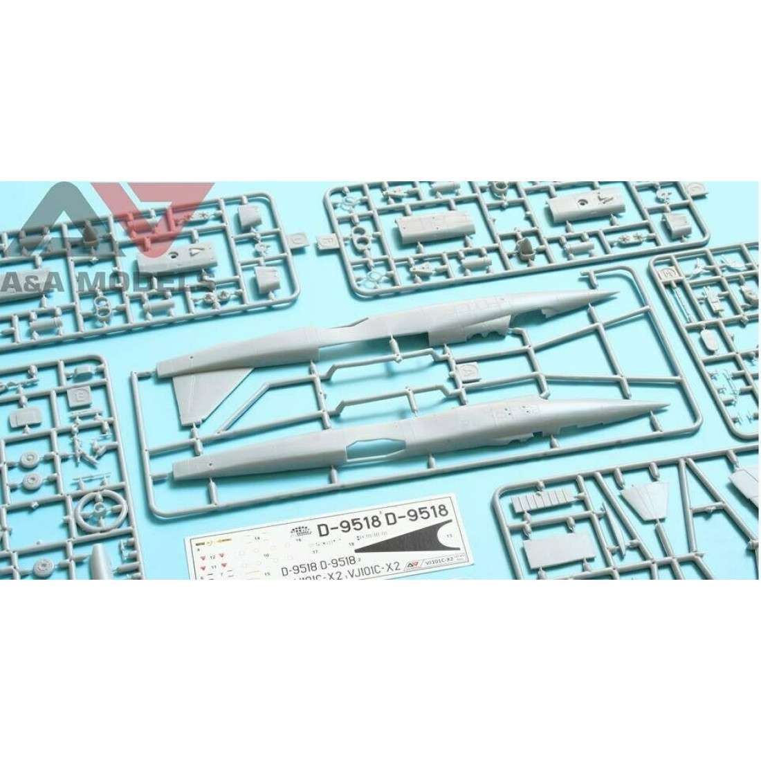 A&A Models AA7202 - 1/72 – VJ101C-X2 Supersonic-capable VTOL fighter ...