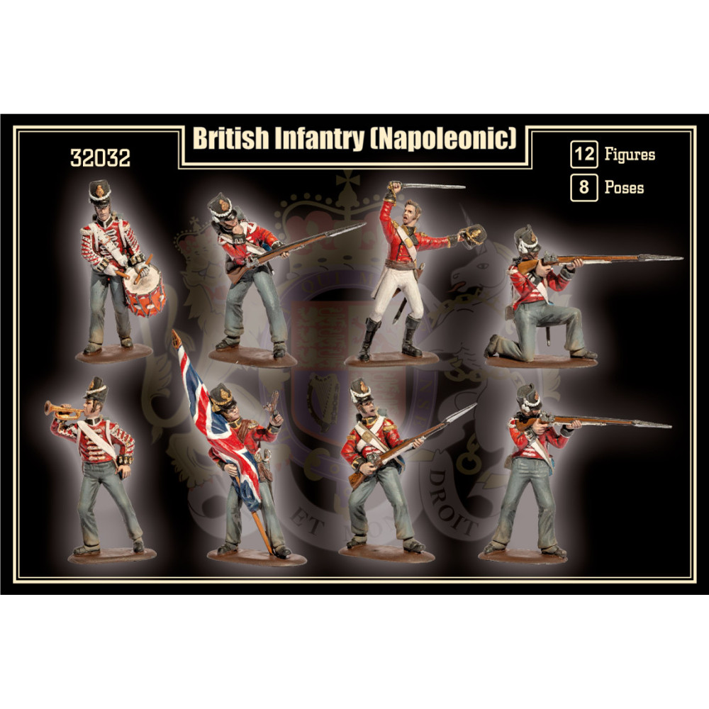 Mars Figures 32032 - 1/32 - British Infantry (Napoleonic) 12 figures ...