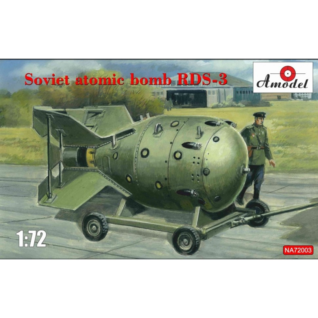 Amodel NA72003 Soviet bomb atomic RDS-3 scale model plastic kit 1:72 ...