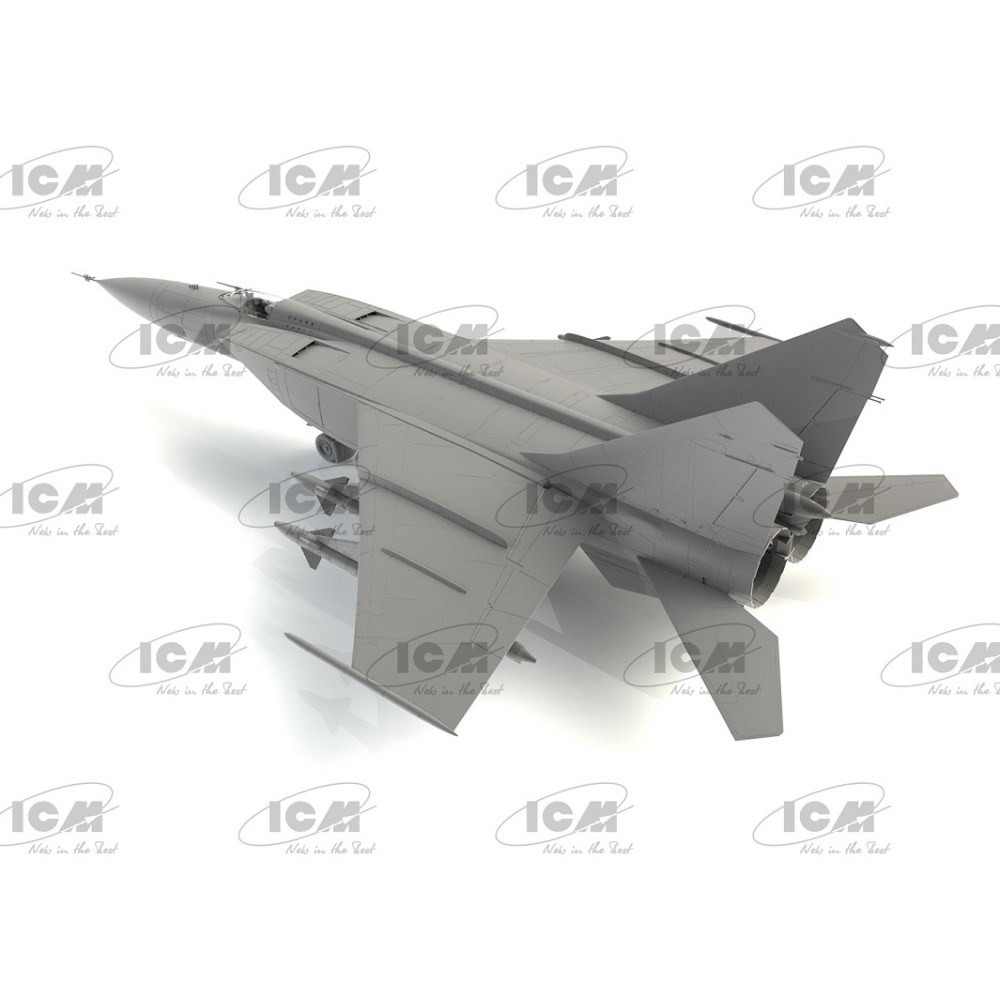 ICM 72177 - 1/72 - MiG-25 PD Soviet fighter-interceptor scale plastic ...