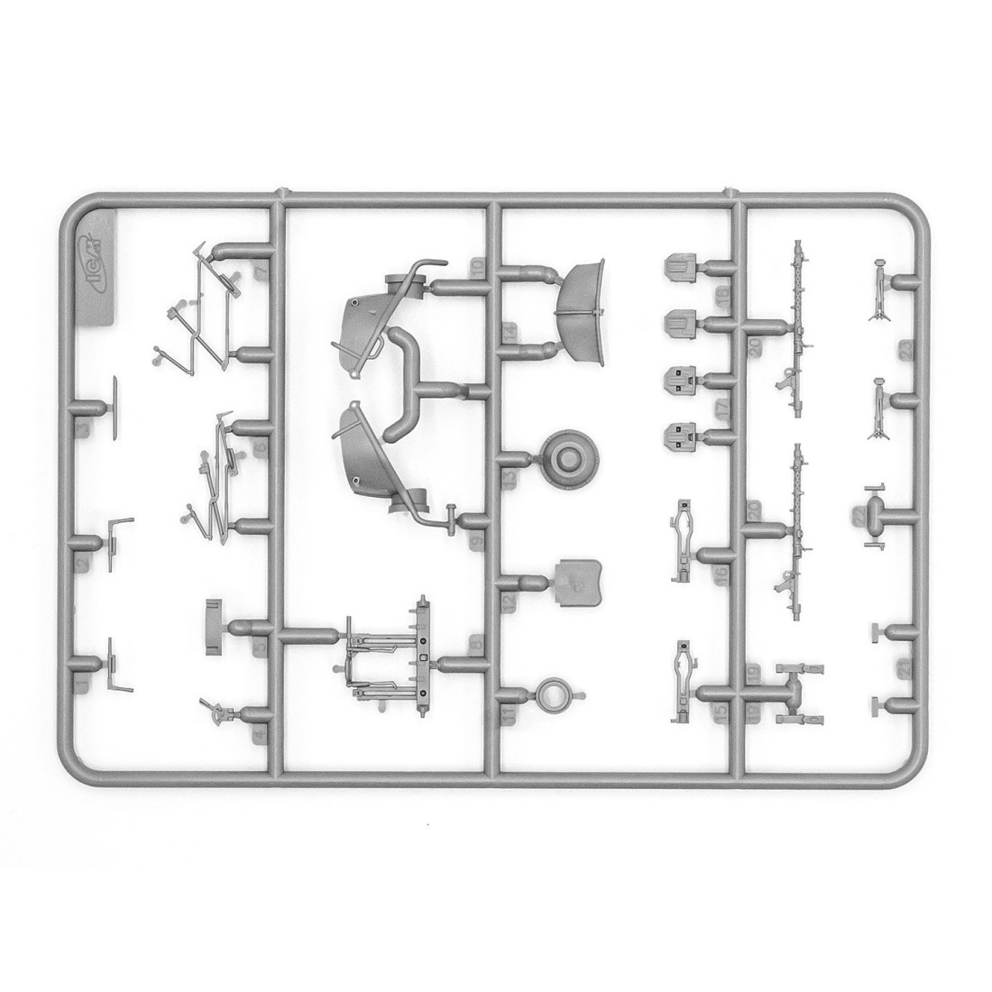 ICM 35714 - 1/35 Zwillingssockel 36 WWII German Anti-aircraft Machine ...