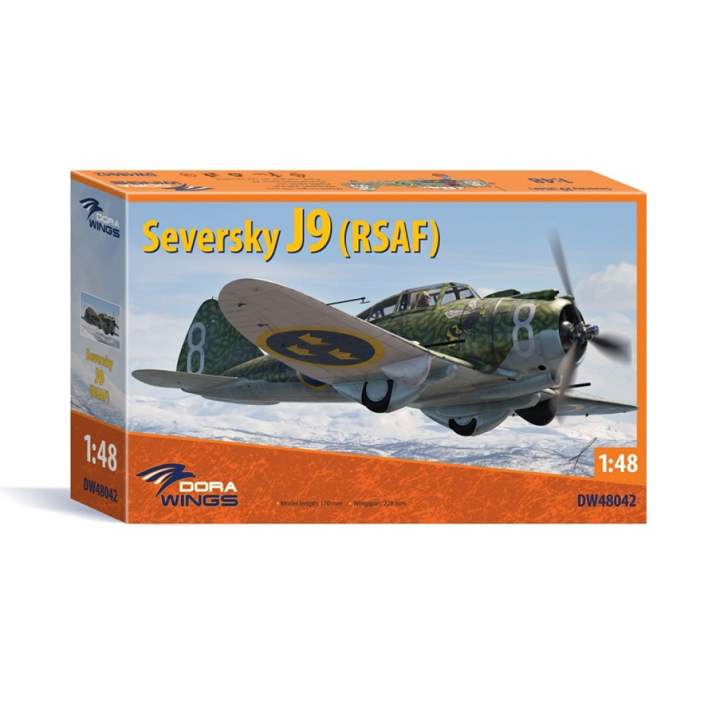 Dora Wings 48042 - 1/48 - Seversky J9 (RSAF), scale plastic aircraft ...