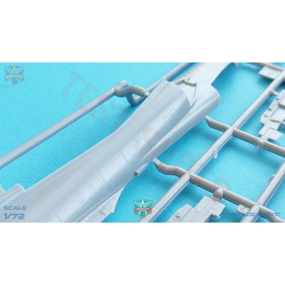 ModelSvit 72073 - 1/72 – Mirage 2000C multirole jet fighter scale ...