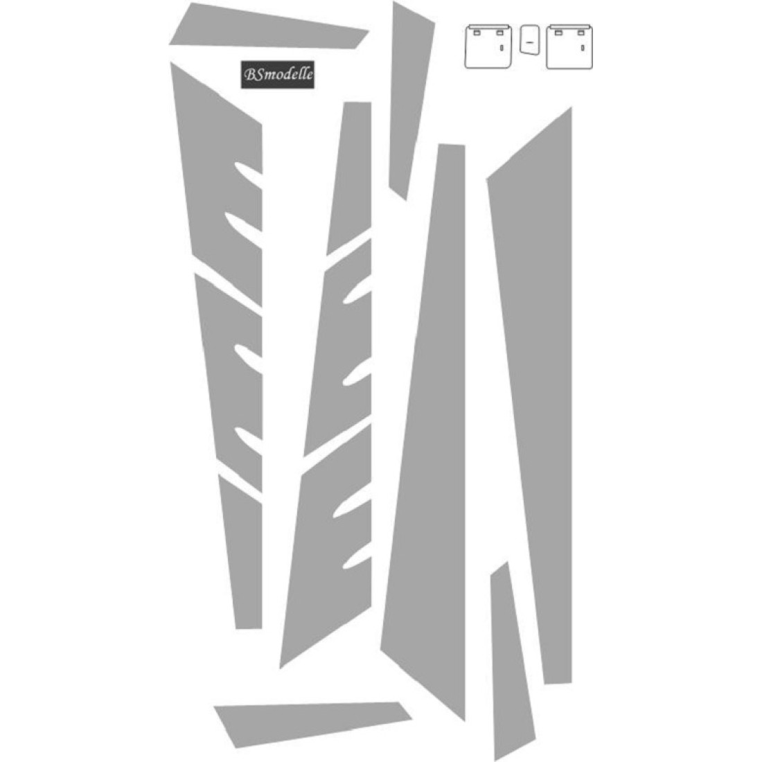 BSmodelle 200555 - 1/200 Boeing 747 ELAL decal for aircraft model scale ...