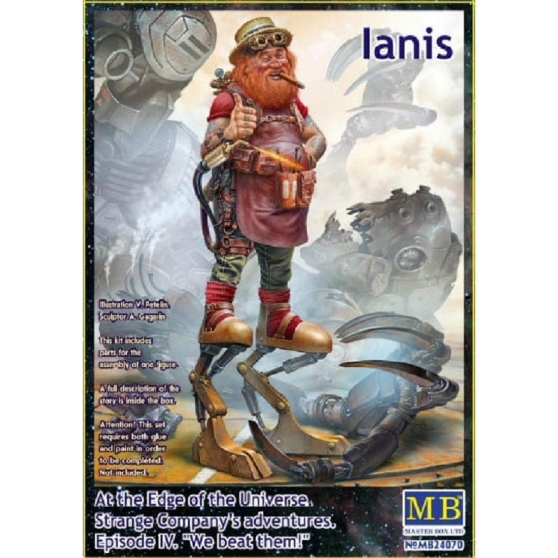 Master Box 24070 - 1/24 Lanis. At the Edge of the Universe. "We beat ...