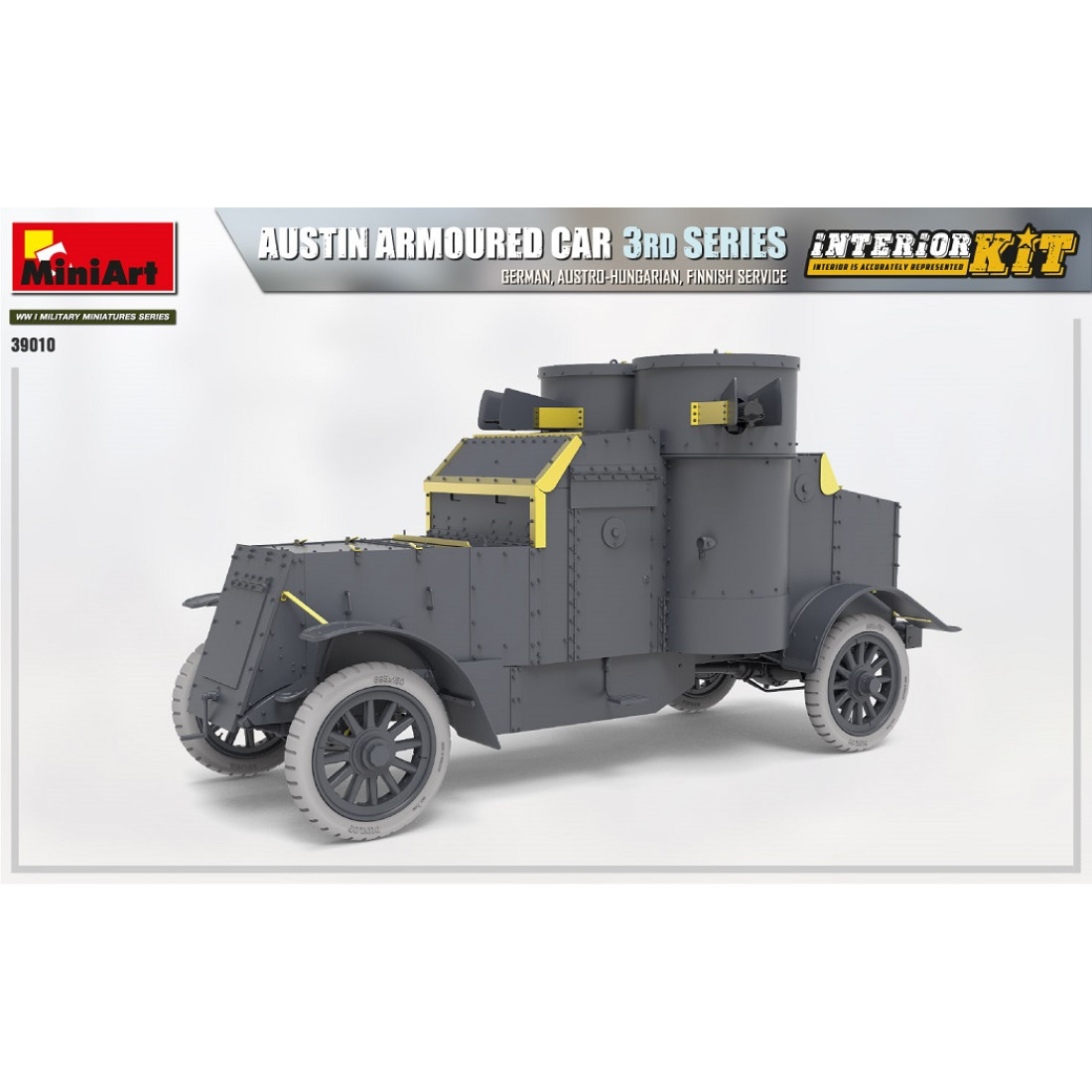 Miniart 39010 - 1/35 Austin Armoured car 3RD Series: german, austro ...