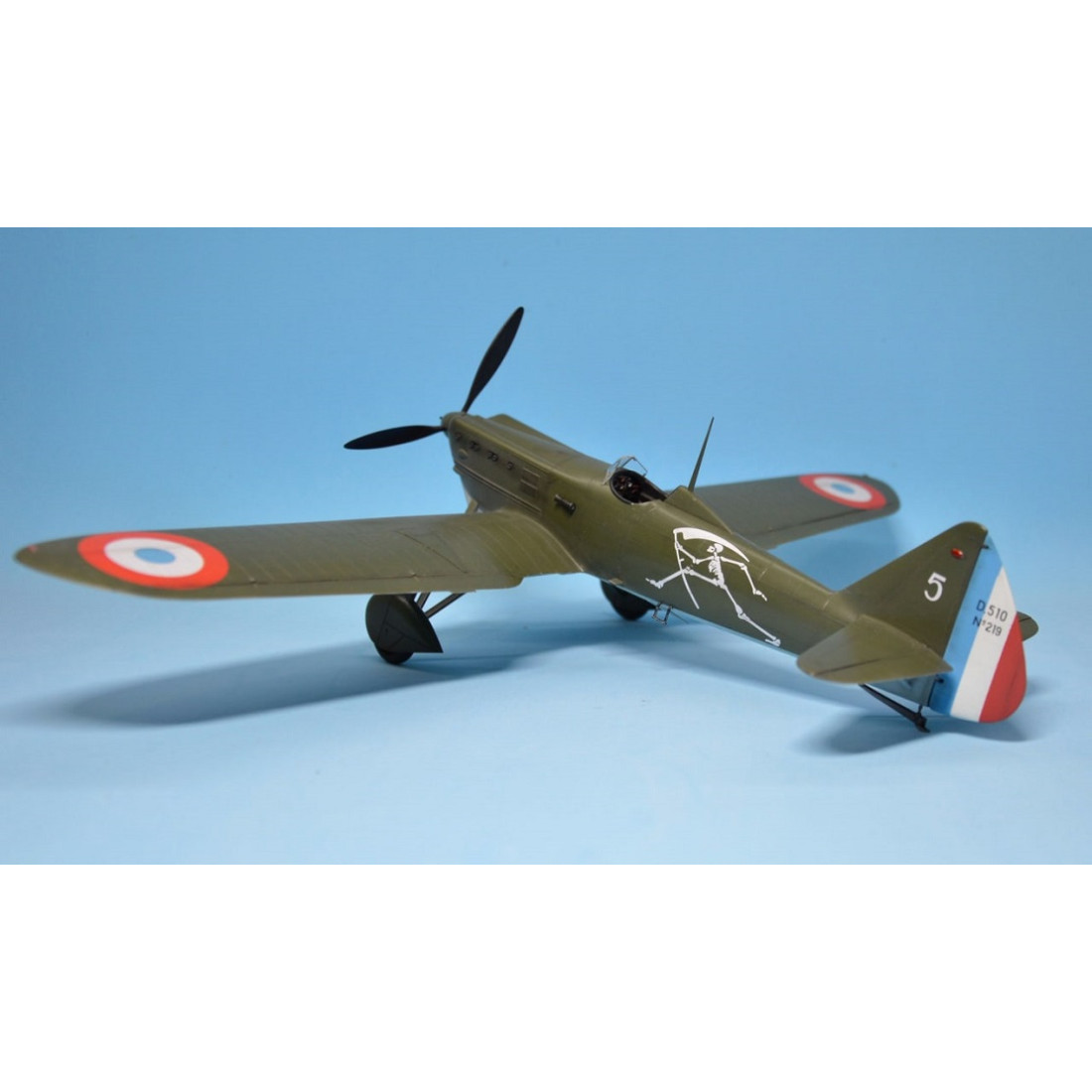 Dora Wings 32003 - 1/32 Dewoitine D.510, Airplane scale plastic model ...