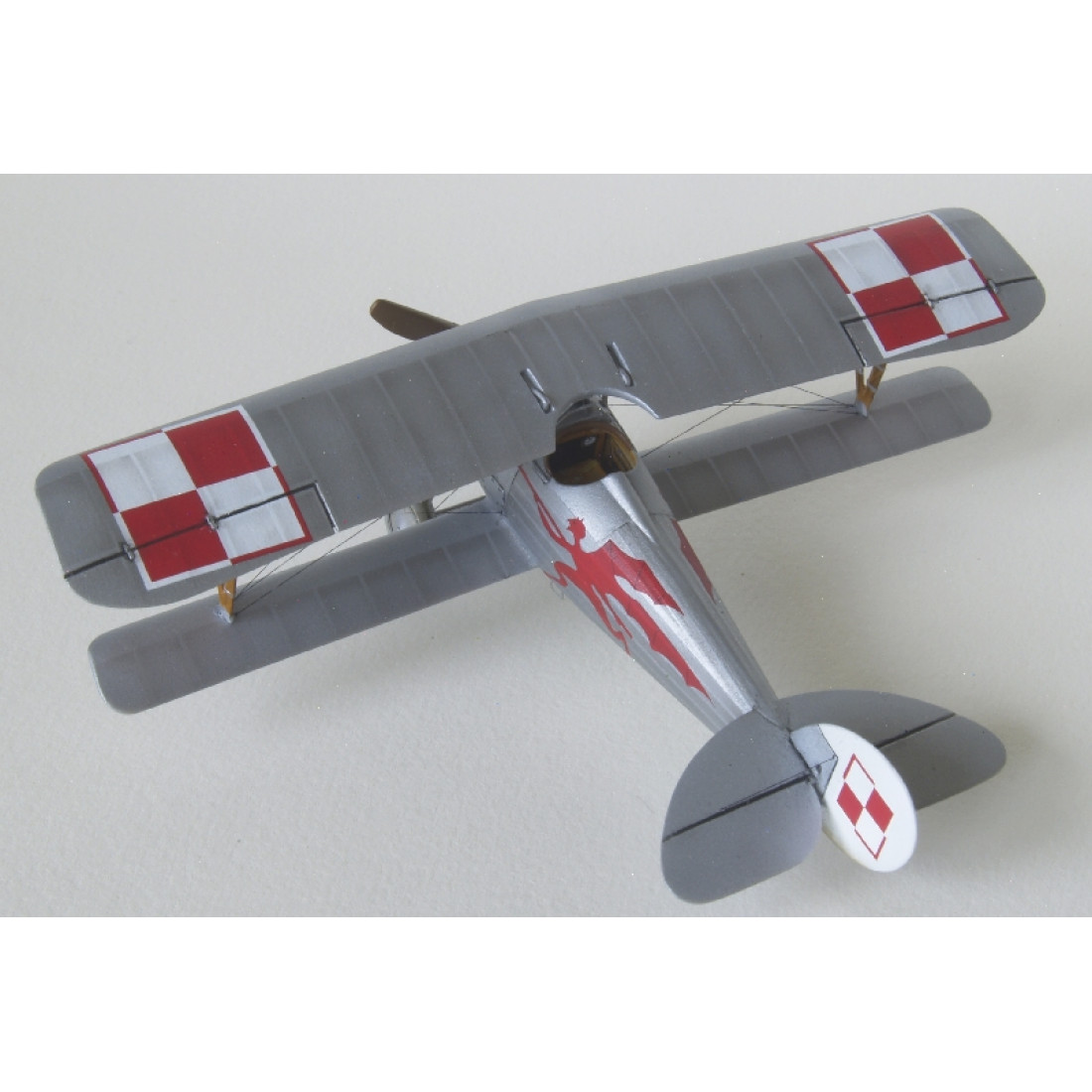 Scale plastic model airplane Nieuport 24 French biplane WWI 1/72 Roden ...