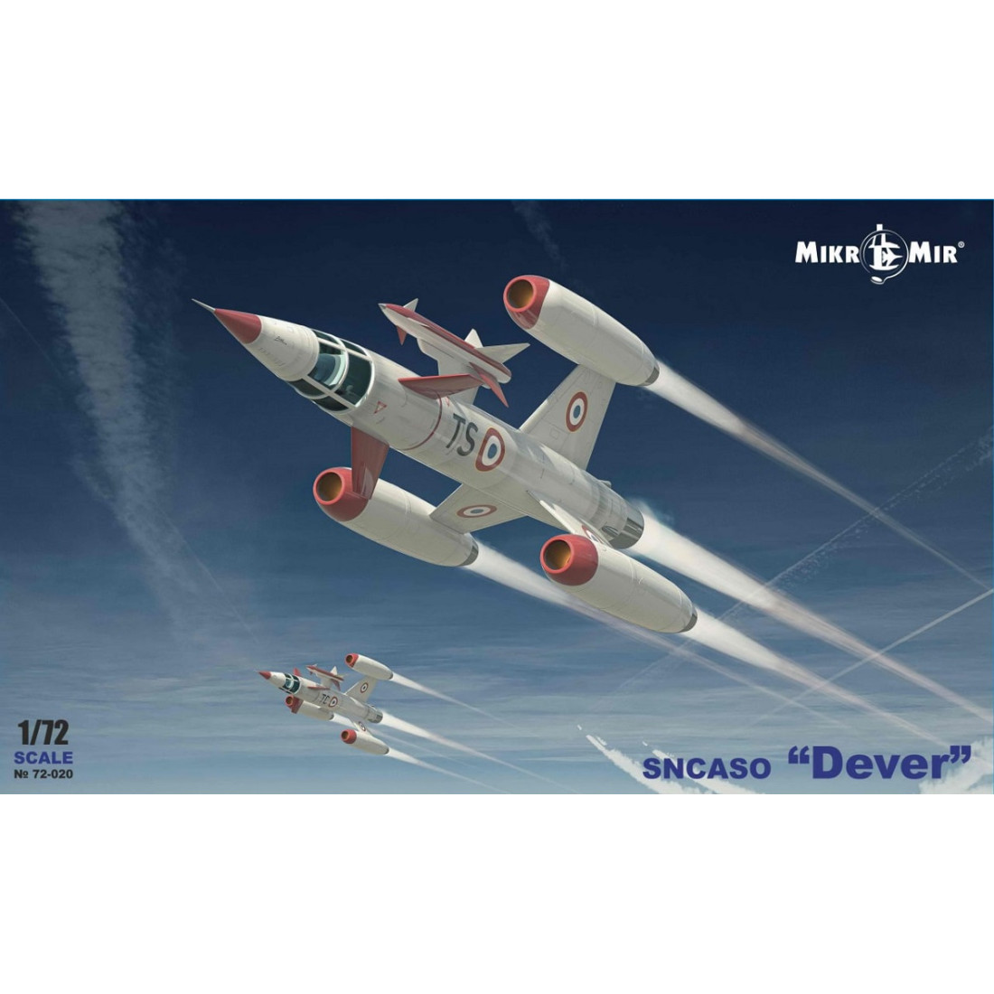 Mikro Mir 72-020 - 1/72 - SNCASO Dever scale plastic model kit aircraft ...