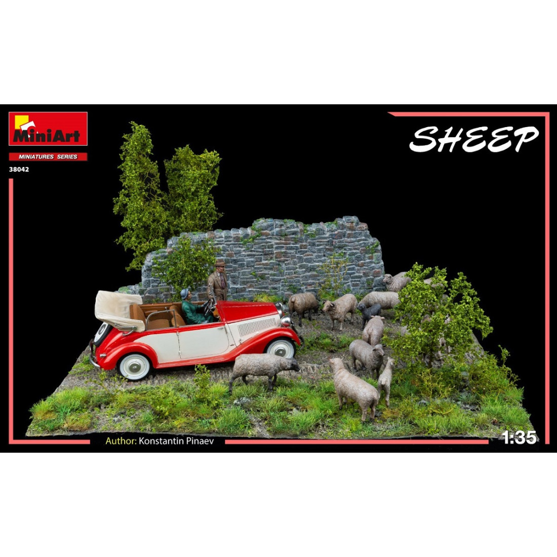 Miniart 38042 - 1/35 SHEEP scale plastic model kit Miniatures Model Kit ...