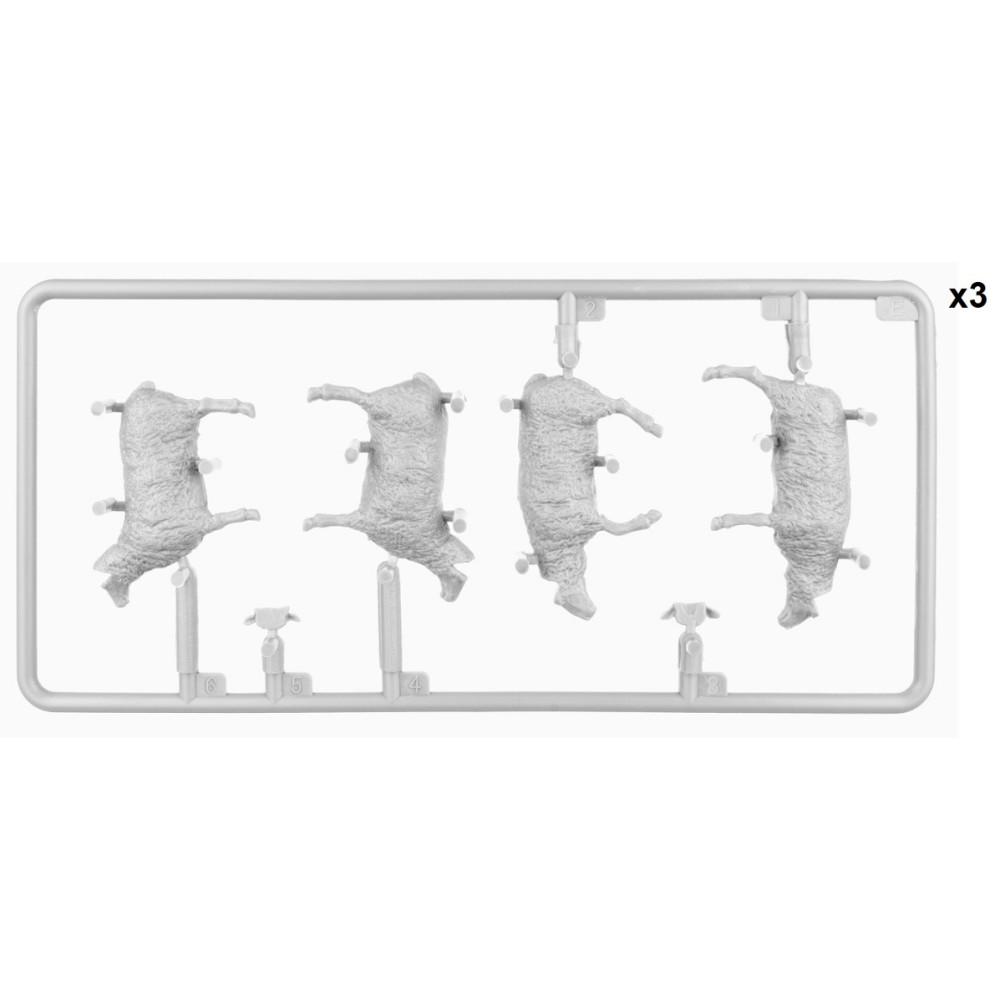 Miniart 38042 - 1/35 SHEEP scale plastic model kit Miniatures Model Kit ...