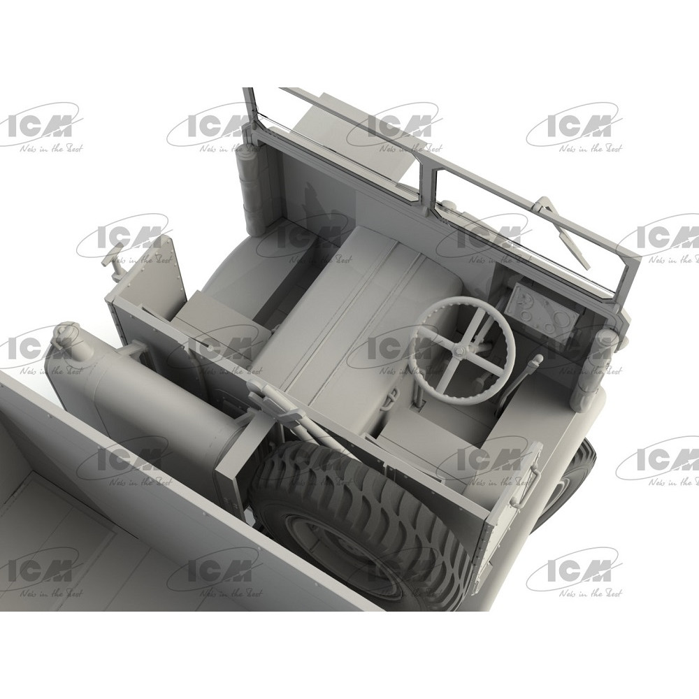 ICM 35600 - 1/35 Leyland Retriever General Service WWII British Truck ...