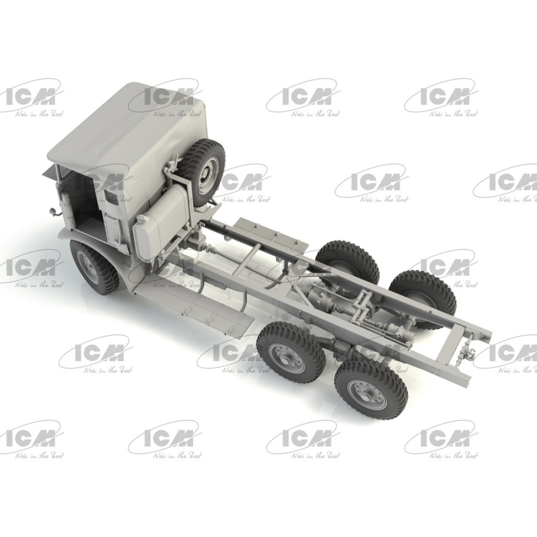 ICM 35600 - 1/35 Leyland Retriever General Service WWII British Truck ...