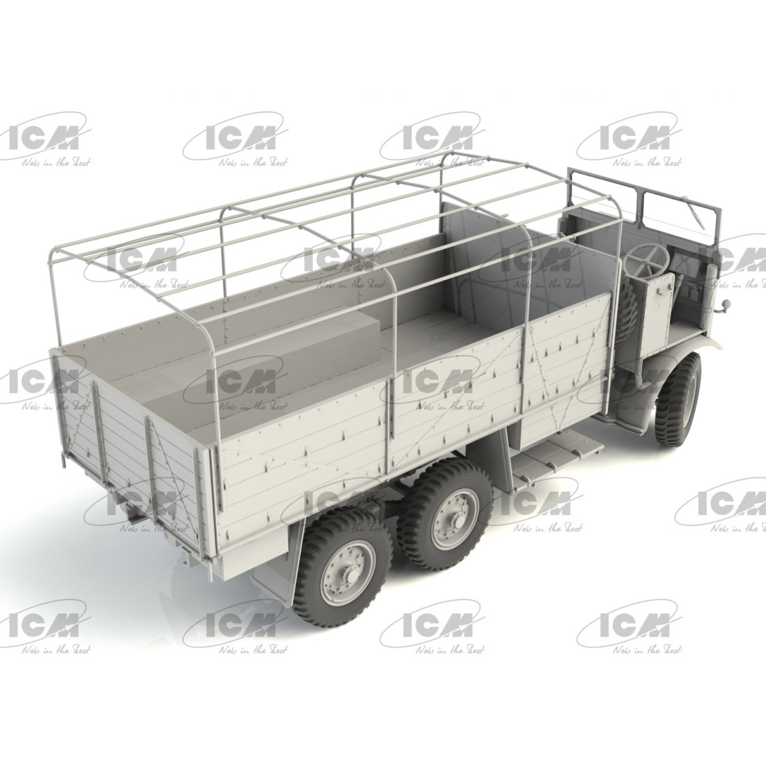 ICM 35600 - 1/35 Leyland Retriever General Service WWII British Truck ...