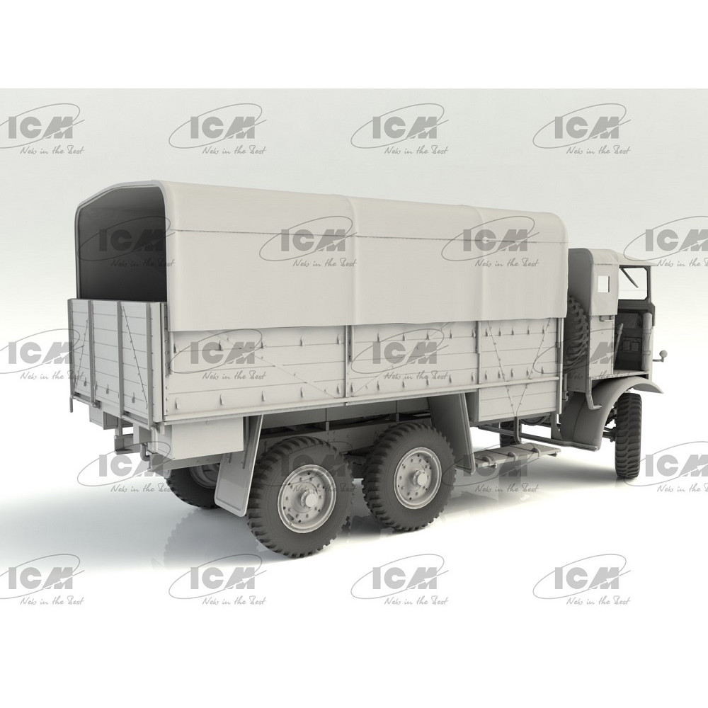 ICM 35600 - 1/35 Leyland Retriever General Service WWII British Truck ...