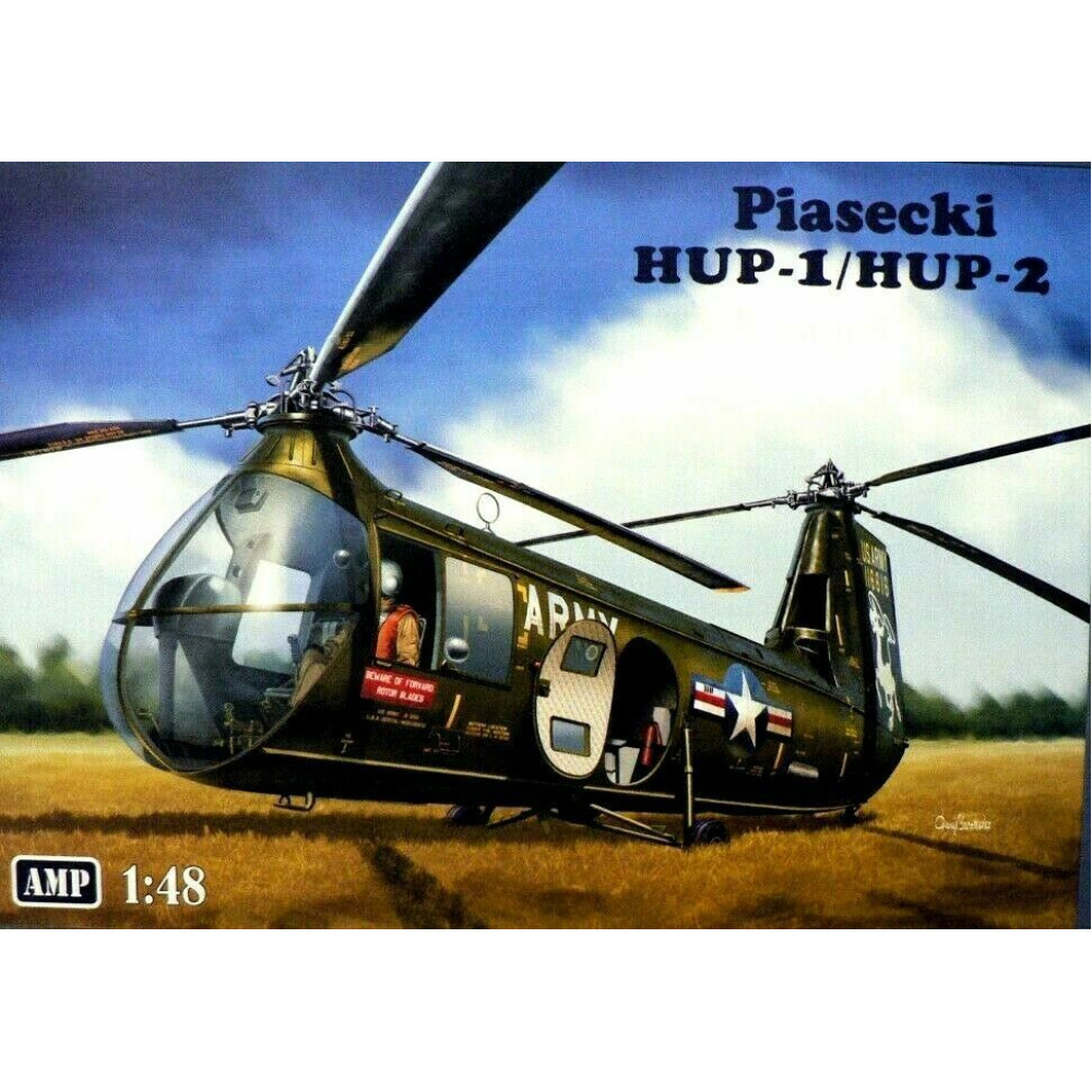 AMP 48-014 - 1/48 Piasecki HUP-2 scale plastic model kit Model Kit ...