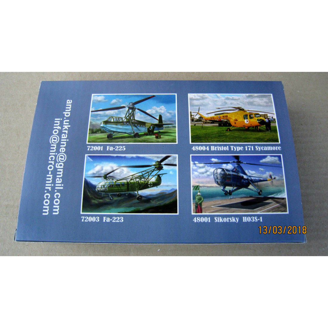 AMP 72-001 - 1/72 - Focke Angelis Fa-225 plastic scale model kit Model ...