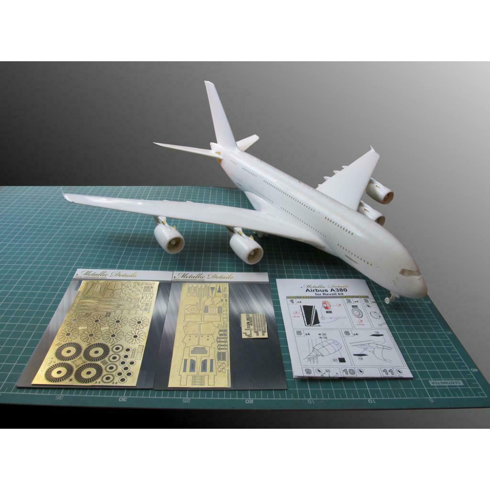 Metallic Details MD14418 - 1/144 - Airbus A380 (Revell) Detailing Set ...