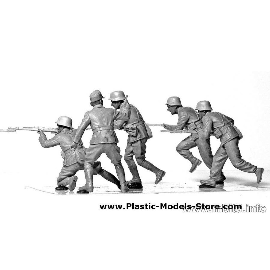 German Infantry, DAK, WWII, North Africa desert battles series 5 fig. 1 ...