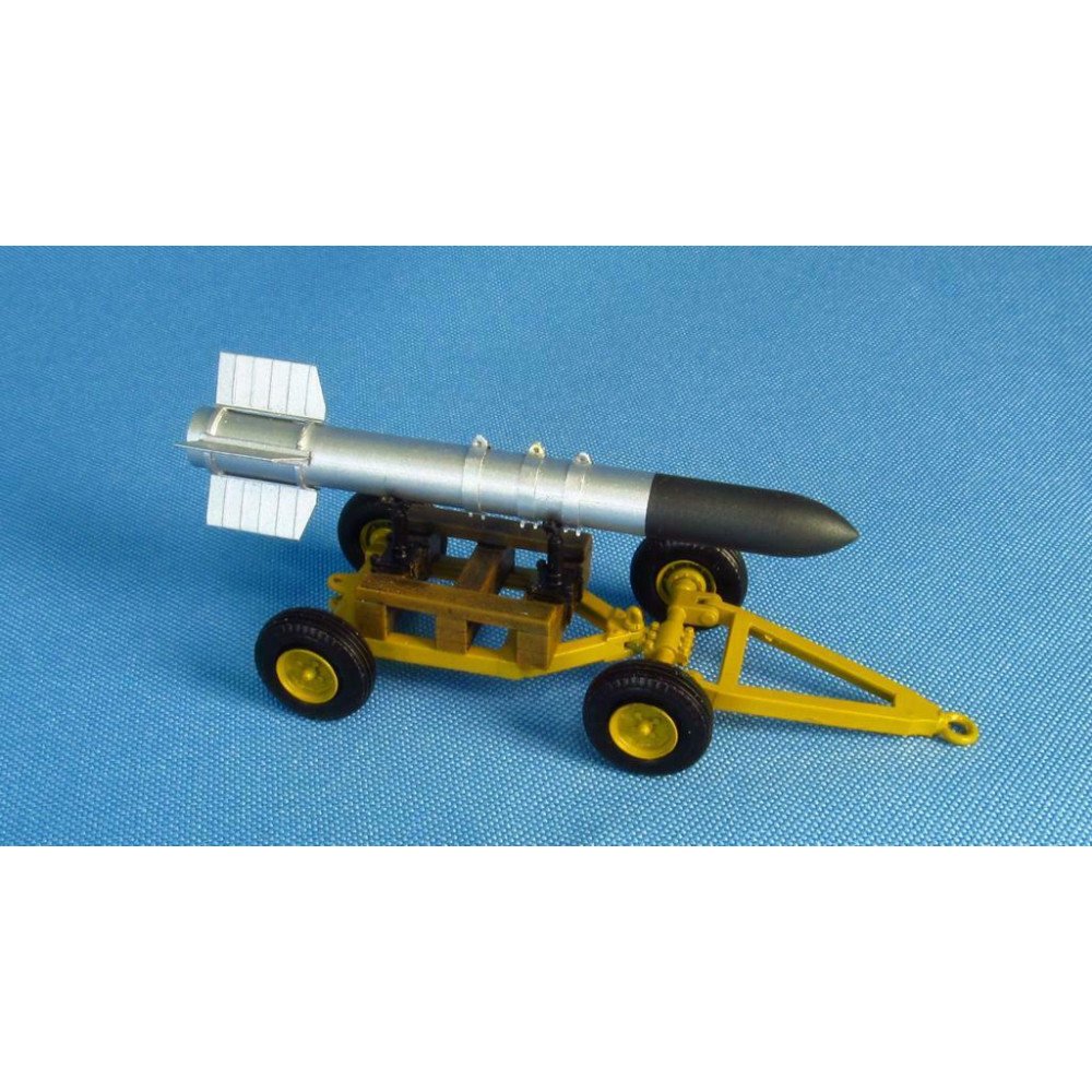 Metallic Details MDR7228 -1/72 - Detailing Tiny Tim Rocket with trailer ...
