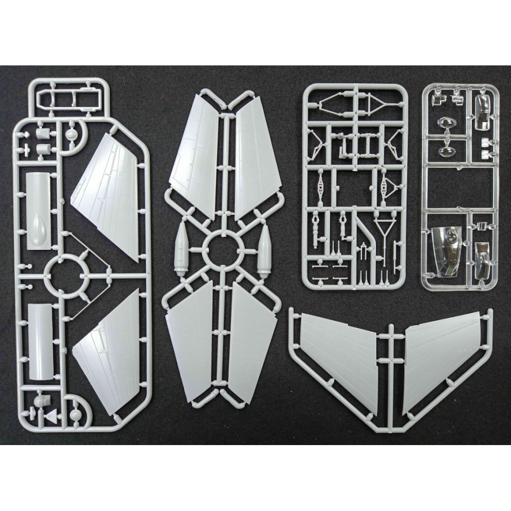 Mikro Mir 144-033 - 1/144 Myasishchev 3MD, scale plastic model aircraft ...