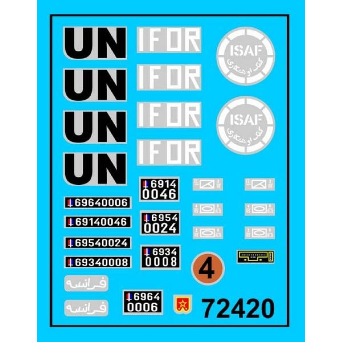 ACE 72420 - 1/72 VBL (Light Armored Car) short wheelbase. 7.62 MG model ...