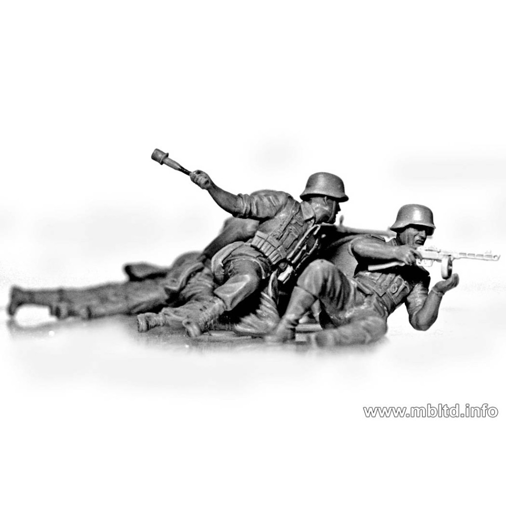 German Infantry, Eastern Front Battle Series 5 figures 1/35 Master Box ...