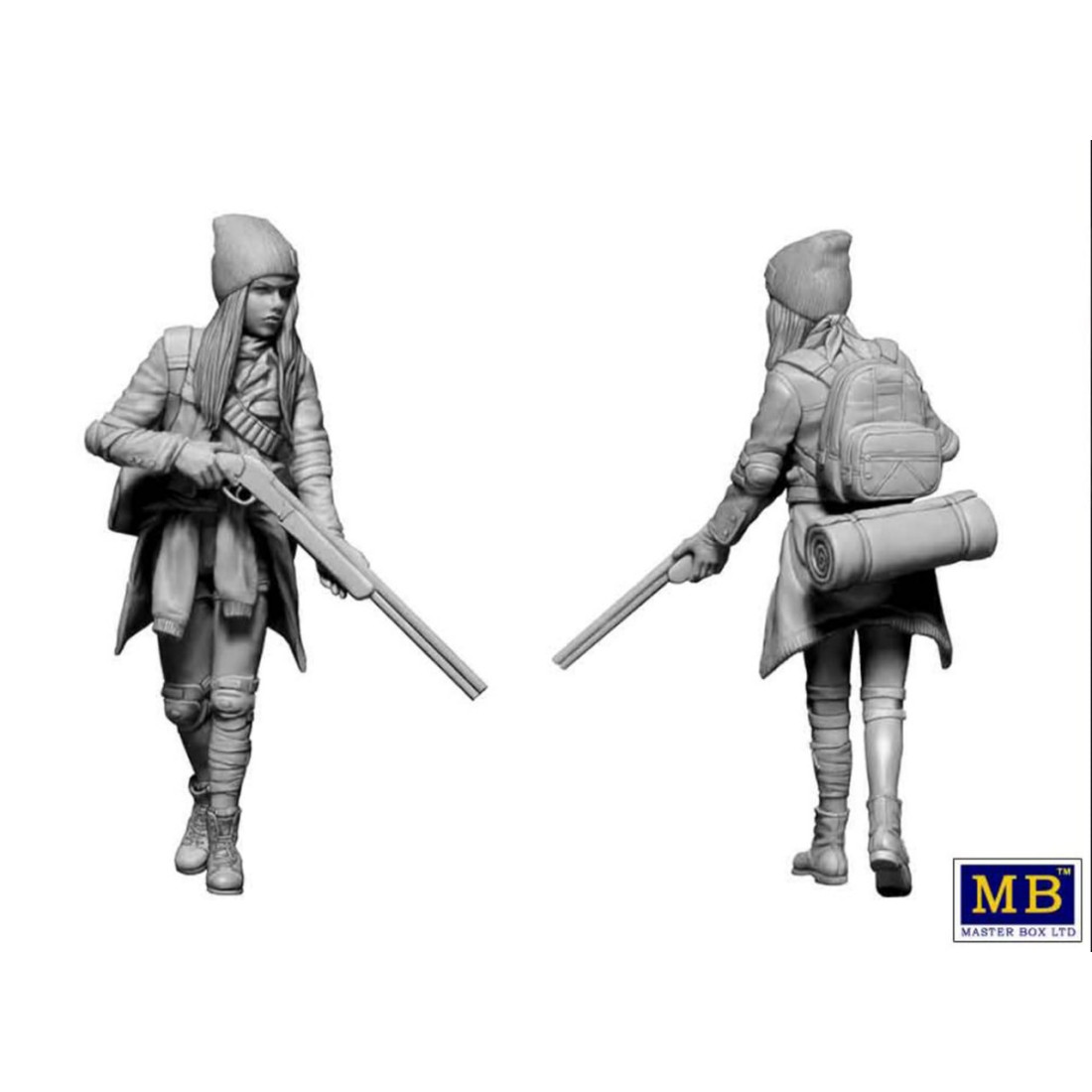 Master Box 24075 - 1/24 "Pоst-apocalyptic series. Last Bridge. Kit 3 ...