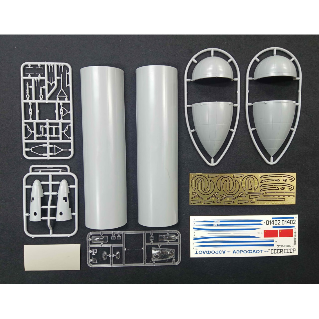 Mikro Mir 144-035 - 1/144 Myasishchev VM-T Atlant, scale plastic model ...