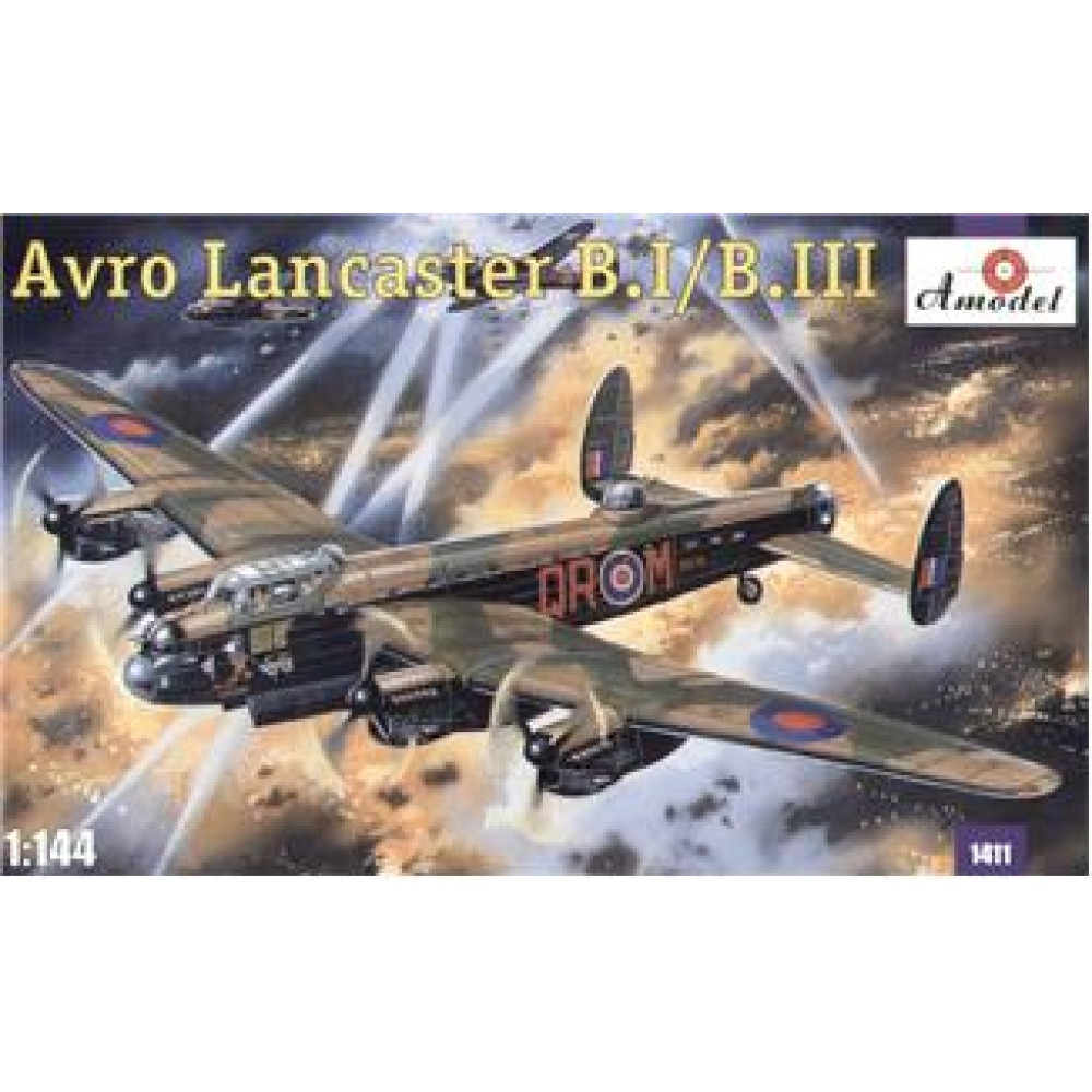Avro Lancaster B.I/B.III (A.V. Roe and Company) 1/144 Amodel 1411 Model ...